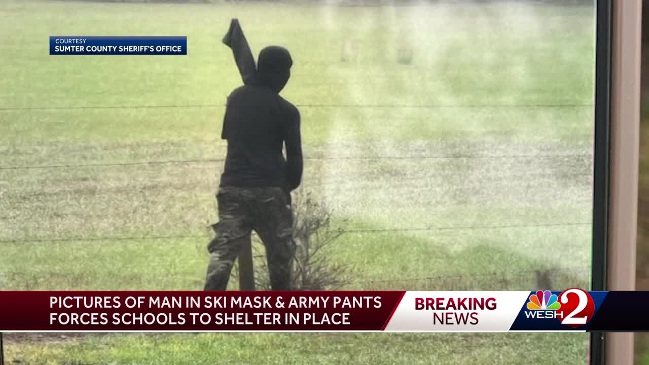 Suspicious man seen outside Sumter County schools causes concern - YouTube