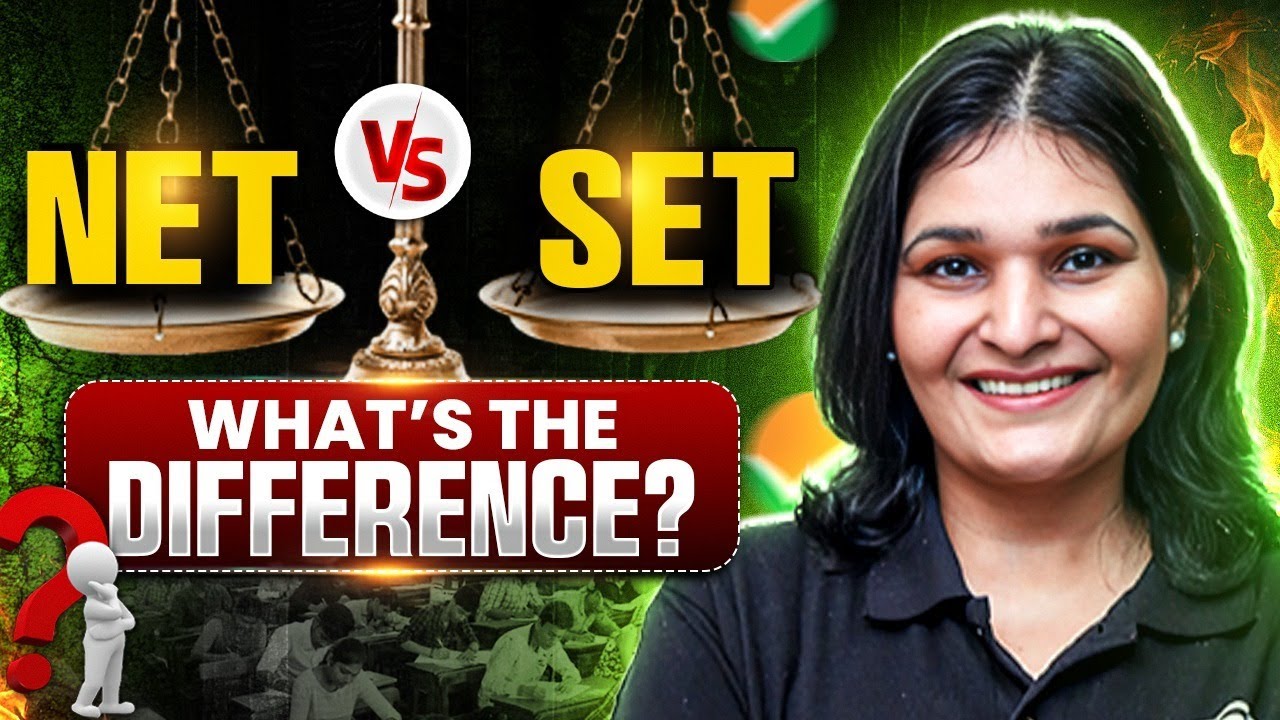 Difference Between NET vs SET | SET And NET Difference | SET And NET ...