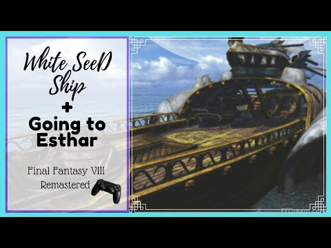 White SeeD Ship + Esthar [Final Fantasy VIII Remastered] [No Commentary ...