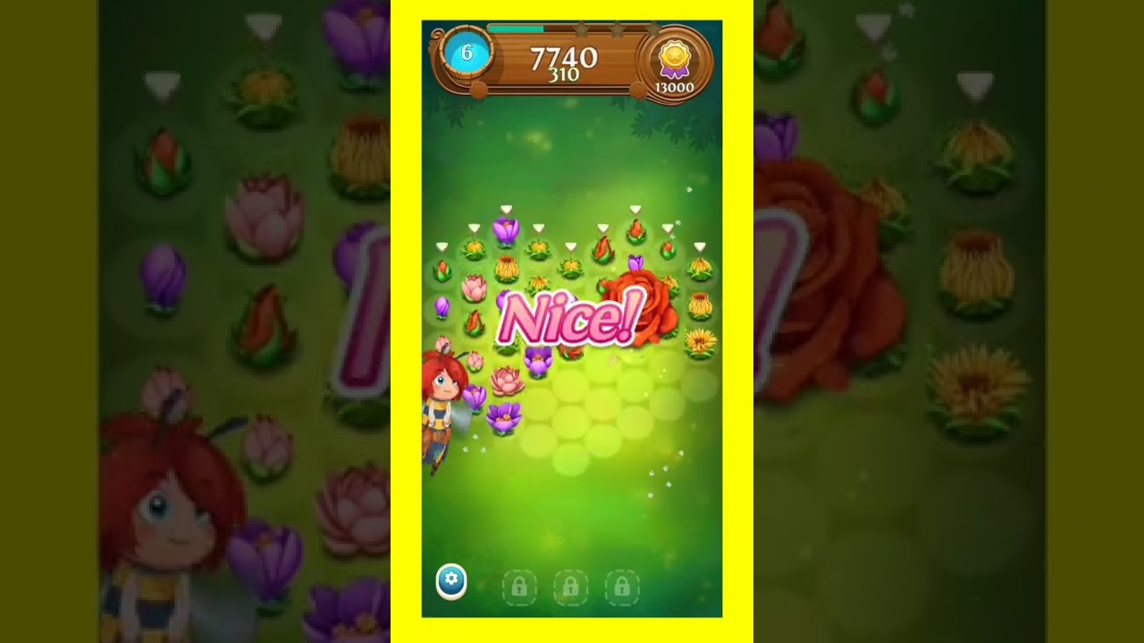 Game bunga - Blossom Blast Saga Level 1 - YouTube