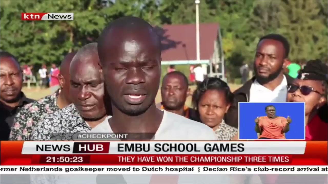 Moi high school Mbiruri emerge a three time champion in the Embu school games - YouTube