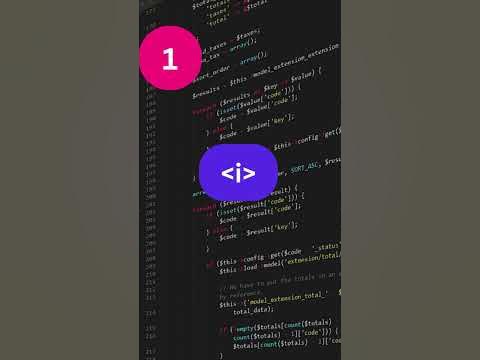 Which character is used to indicate an end tag #foryou #javascript #css #html #html5 #coding # ...