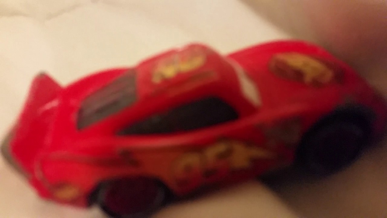 Disney Pixar Cars Lightning mqueen gets spanked by a bad guy and super ...