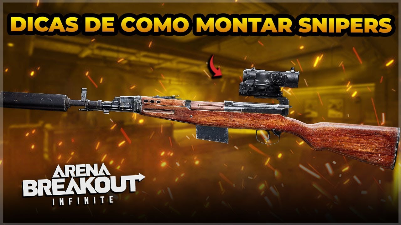 DICAS DE COMO MONTAR E JOGAR DE SNIPER NO ARENA BREAKOUT - YouTube