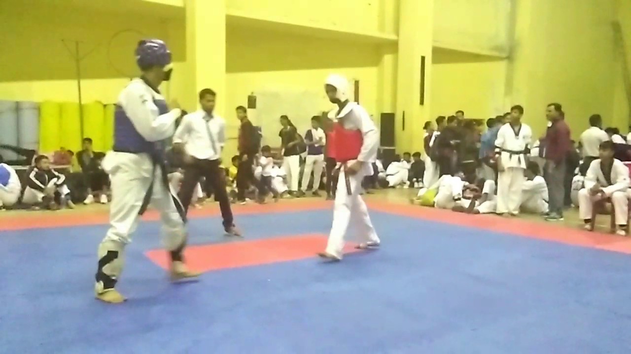 Best Taekwondo knockout video National taekwondo championship 16-18 ...