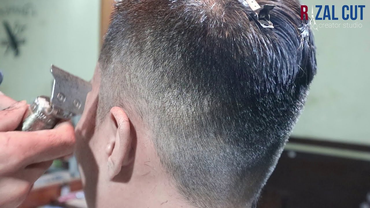 TUTORIAL THE COMB OVER! drop fade - TIDAK TERLALU TIPIS - YouTube
