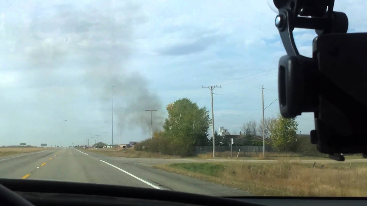 FIRE IN DAFOE SASK!!! - YouTube