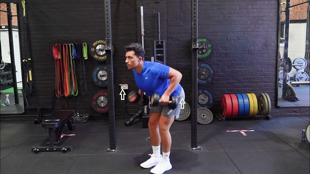 Standing Dumbbell Rows | Upper Back | Strength and Conditioning ...