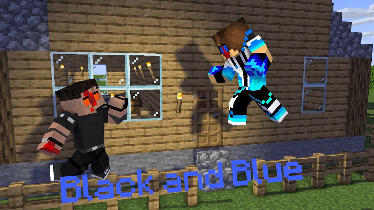 Black And Blue - Minecraft Animation - YouTube