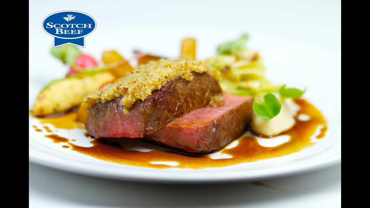 Michelin Star Chef Geoffrey Smeddle creates a Scotch Beef with bone ...