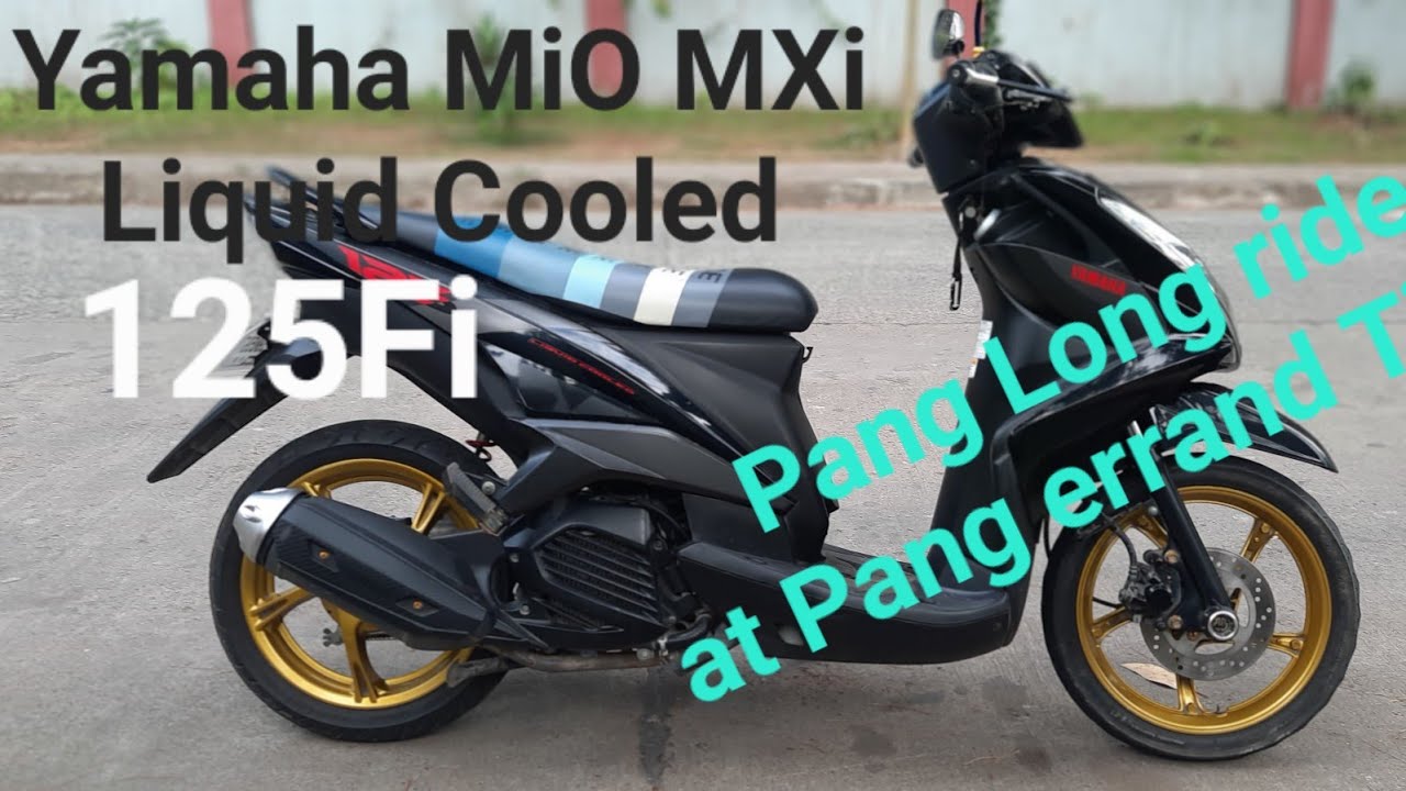 Yamaha Mio MXi 125 Fi Radiator Liquid Cooled. Pang malakasan - YouTube
