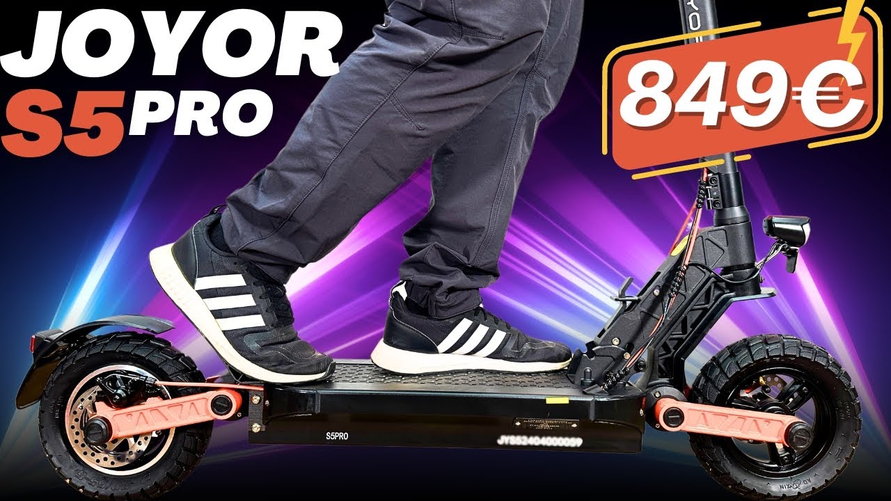 ⚡ JOYOR S5 PRO für 849€ jetzt mit riesigen AKKU! 😲 Ein E-Scooter ...