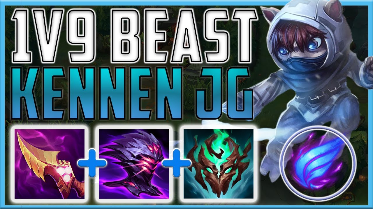 KENNEN BECAME MY NEW JUNGLE MAIN WITH THIS CRAZY HYBRID BUILD ...