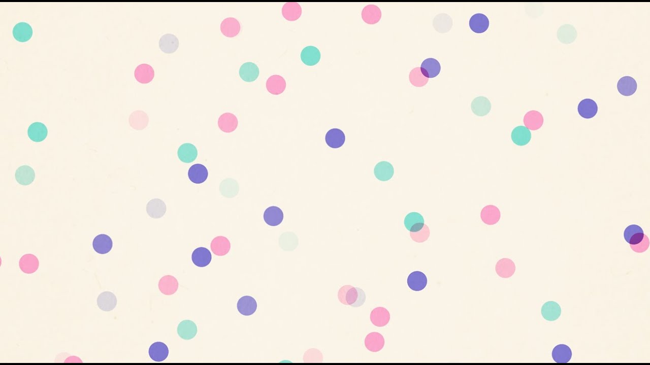 Round particle pattern yellow background video download (MP4) 동그란 파티클 ...