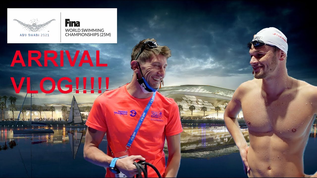 WE HAVE ARRIVED AT THE FINA WORLD SHORT COURSE CHAMPIONSHIPS 2021 - YouTube