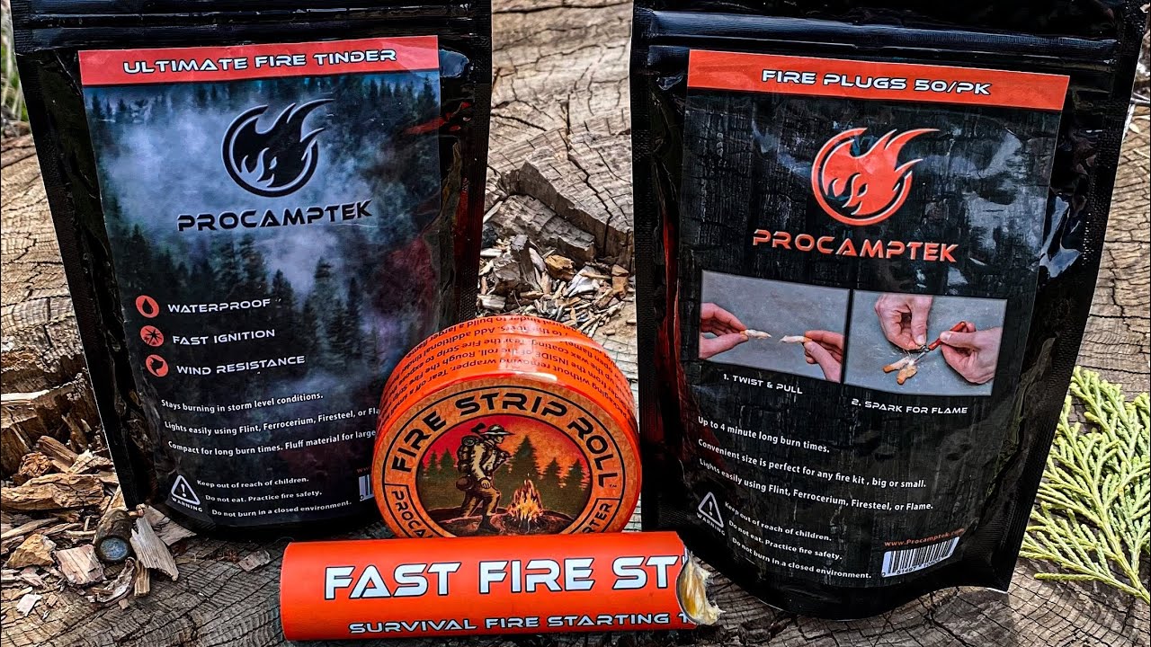 🔥Procamptek Fire Plugs🔥 Best Fire Starter Company Ever - YouTube
