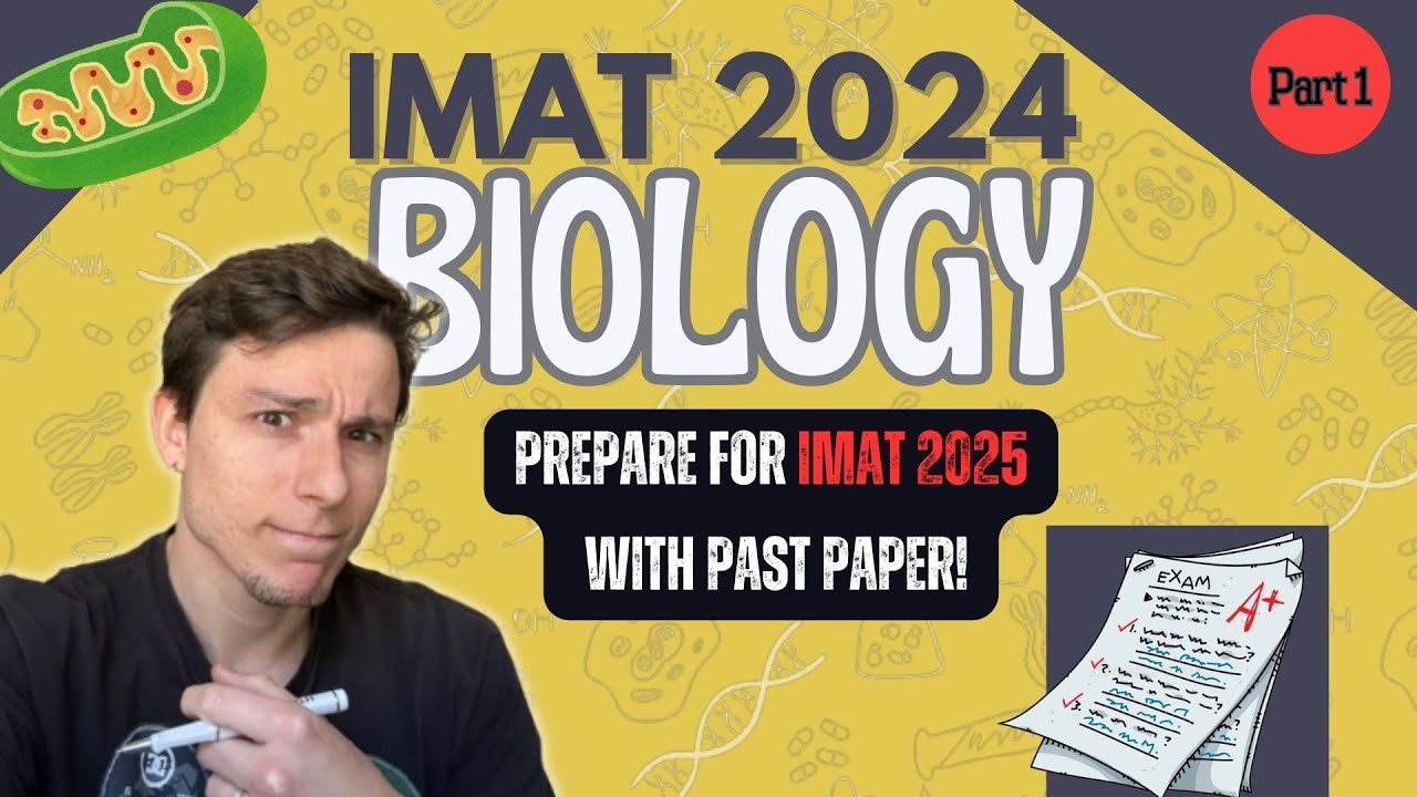 Solving IMAT 2024 Questions | What to Expect in IMAT 2025? - YouTube