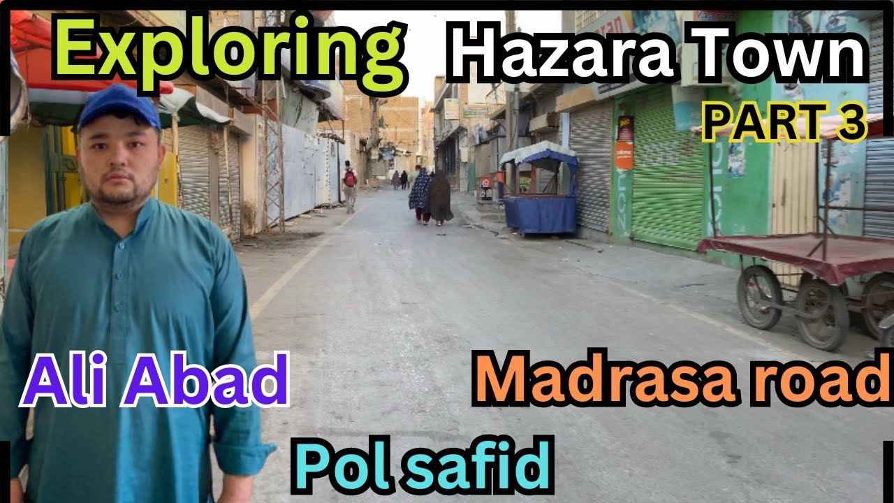 Exploring Hazara Town the heart of | Quetta | (part3) - YouTube