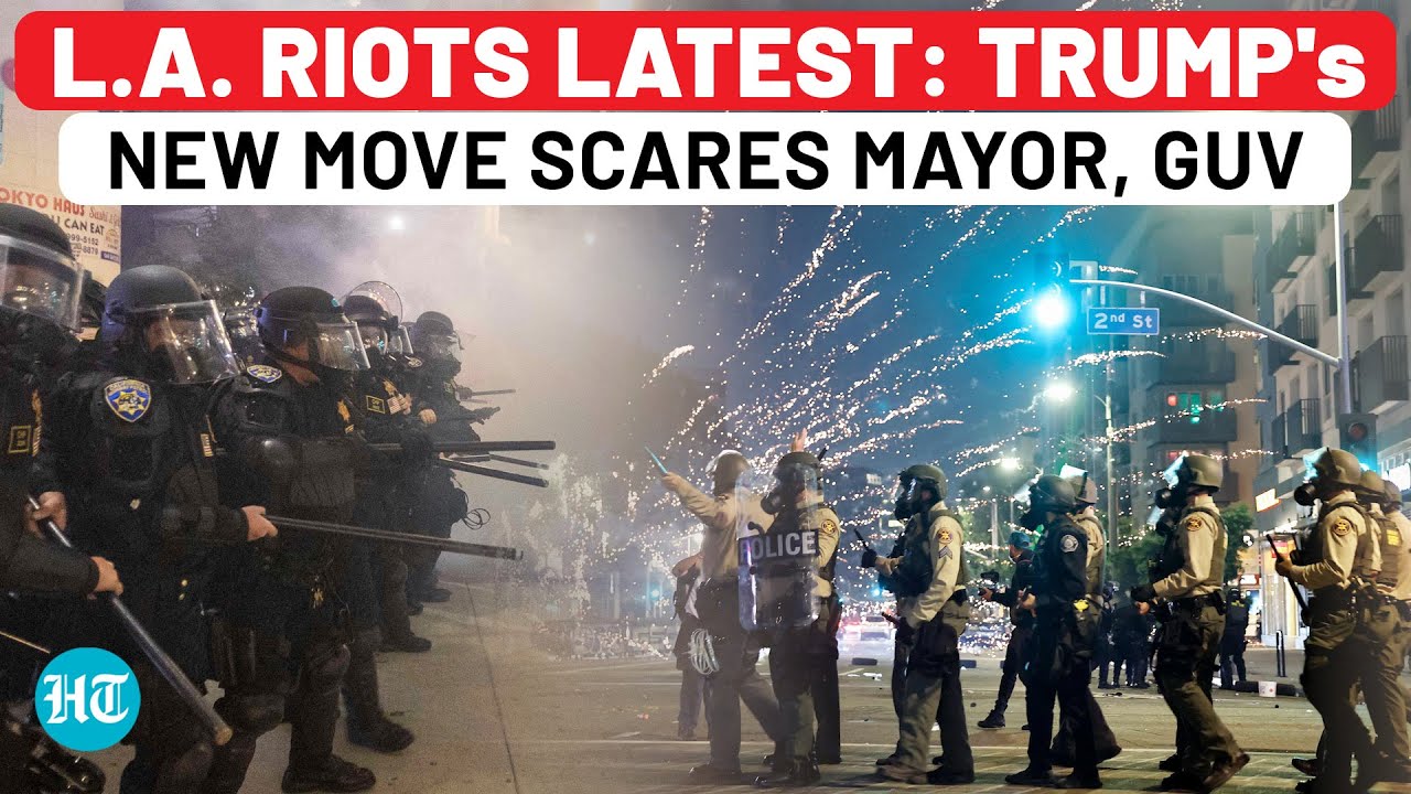 Los Angeles Latest Update: Trump's New Move On 4th Day Of Riots Scares ...