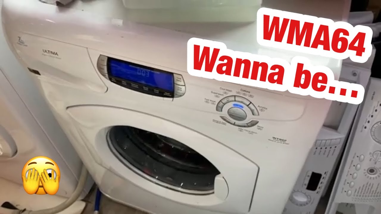 Hotpoint Ultima WT960 washing machine || Very unbalanced final spin ...