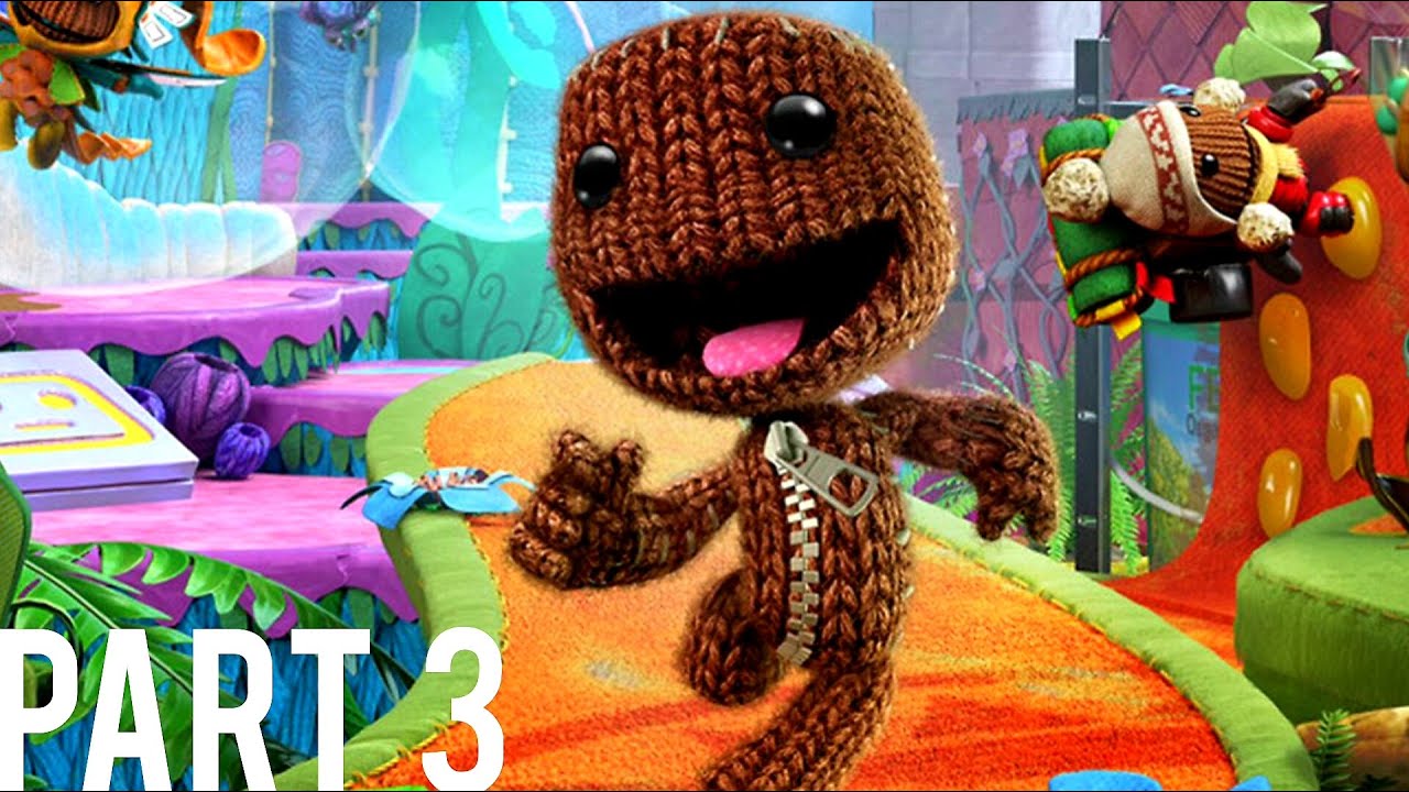 SACKBOY: A BIG ADVENTURE Walkthrough Gameplay Part 3- SCARLET (FULLGAME ...