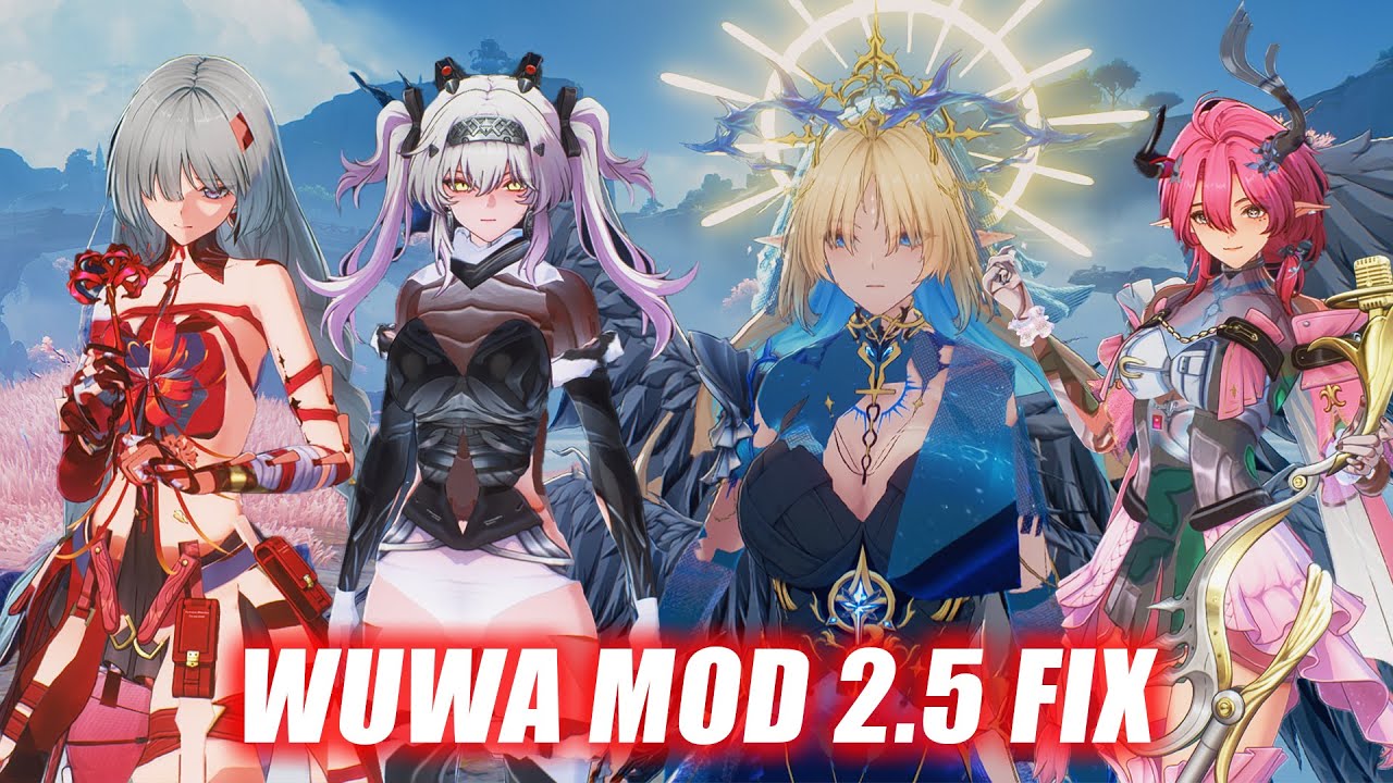 WuWa Mod Fix For Version 2.5 (How To Fix Mods After 2.5 Update ...