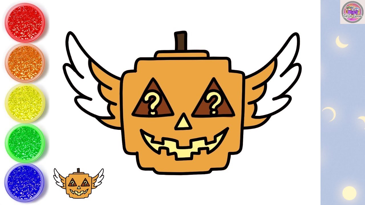 How to Draw Spooky Lucky Block from Steal a Brainrot | ROBLOX - YouTube