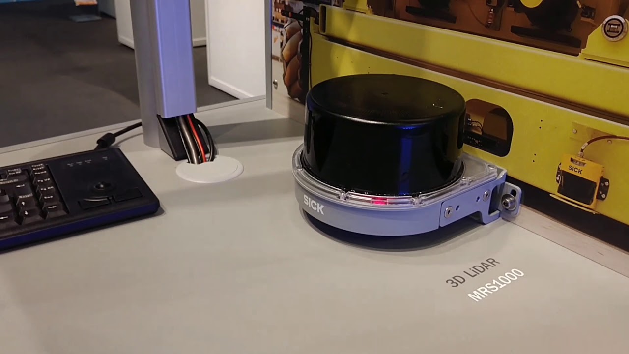 Sick 3D Lidar Mrs1000 - Teknologia 17 - YouTube