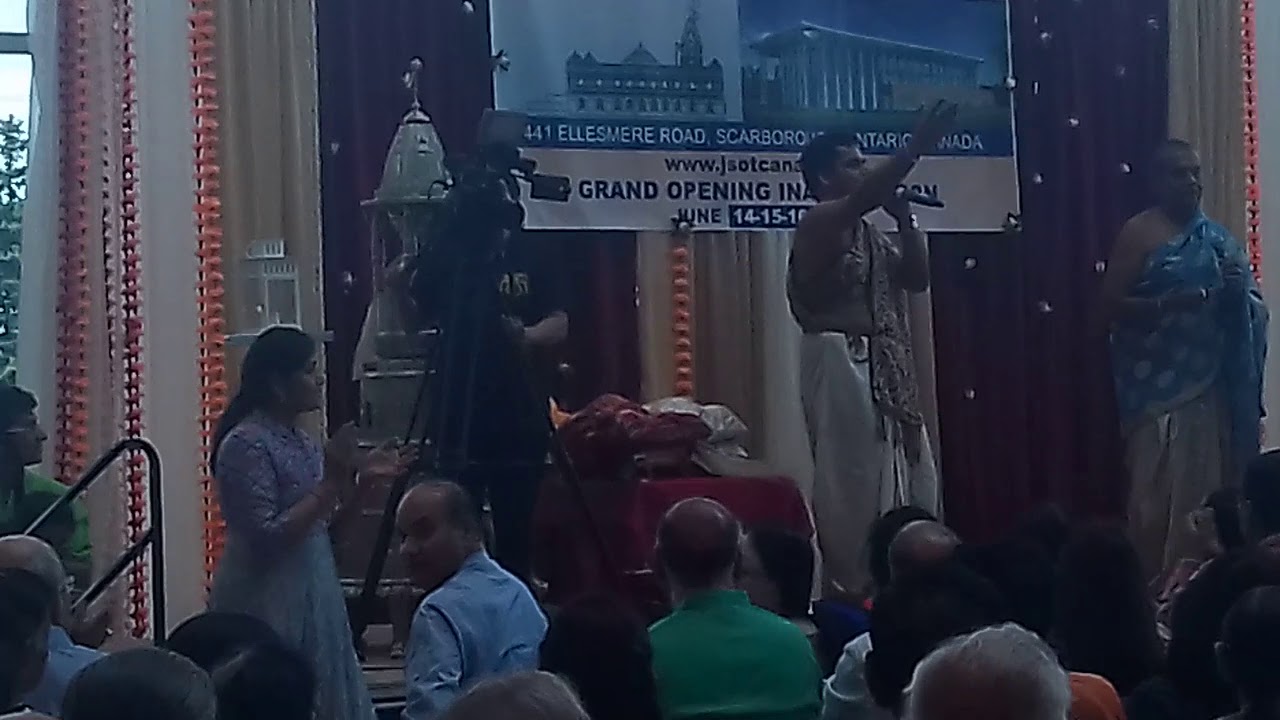 Inauguration ceremony of Jain Temple 441 ELLESMERE road Toronto (Canada ...