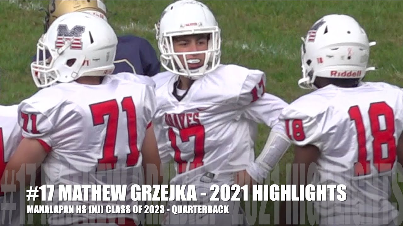 #17 Mathew Grzejka 2021 Football Highlights - YouTube