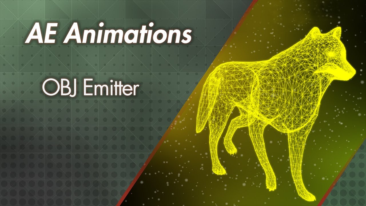 After Effects Animation: OBJ Emitter - YouTube
