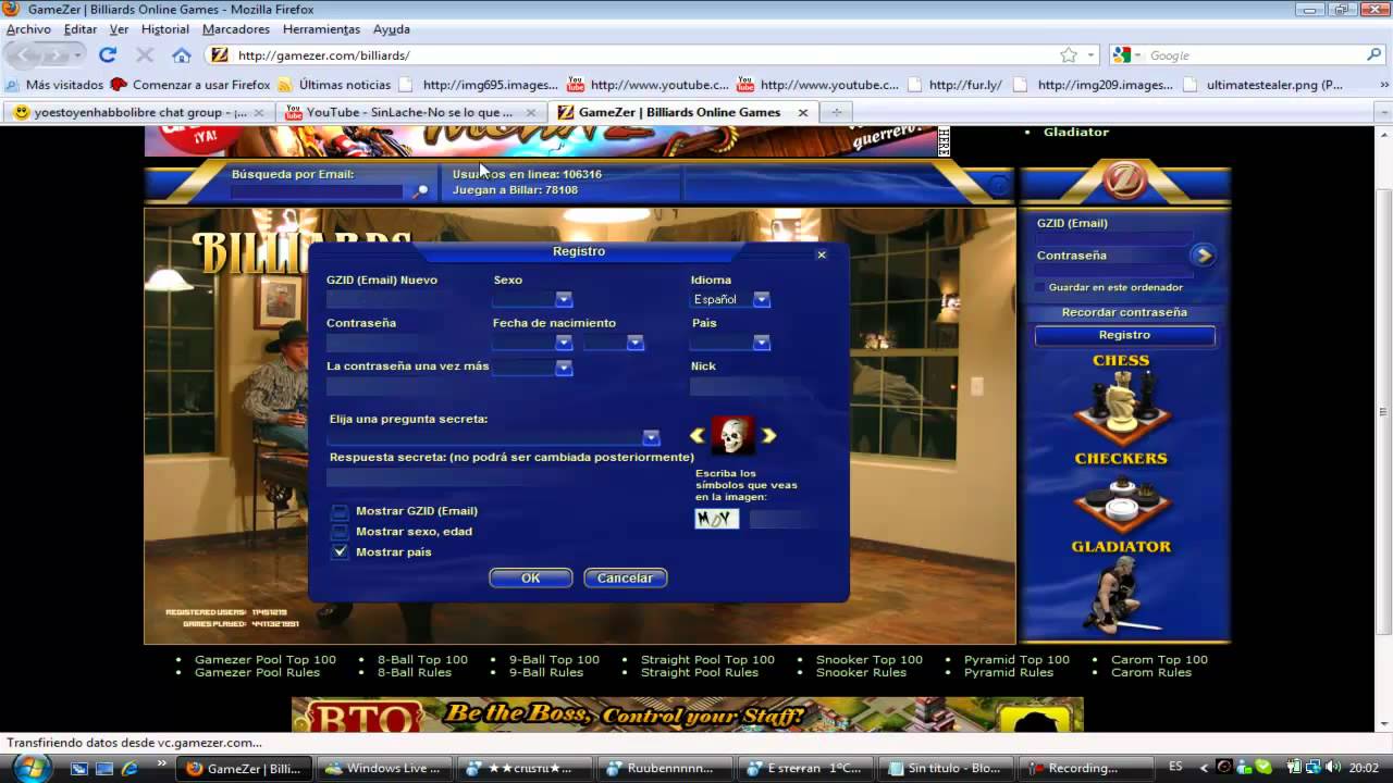 como registrarse en gamezer - YouTube