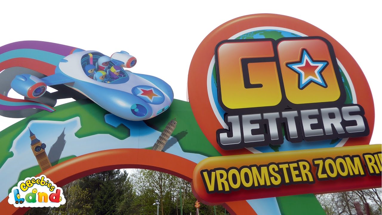 Go Jetters Vroomster Zoom Ride at CBeebies Land Alton Towers - YouTube