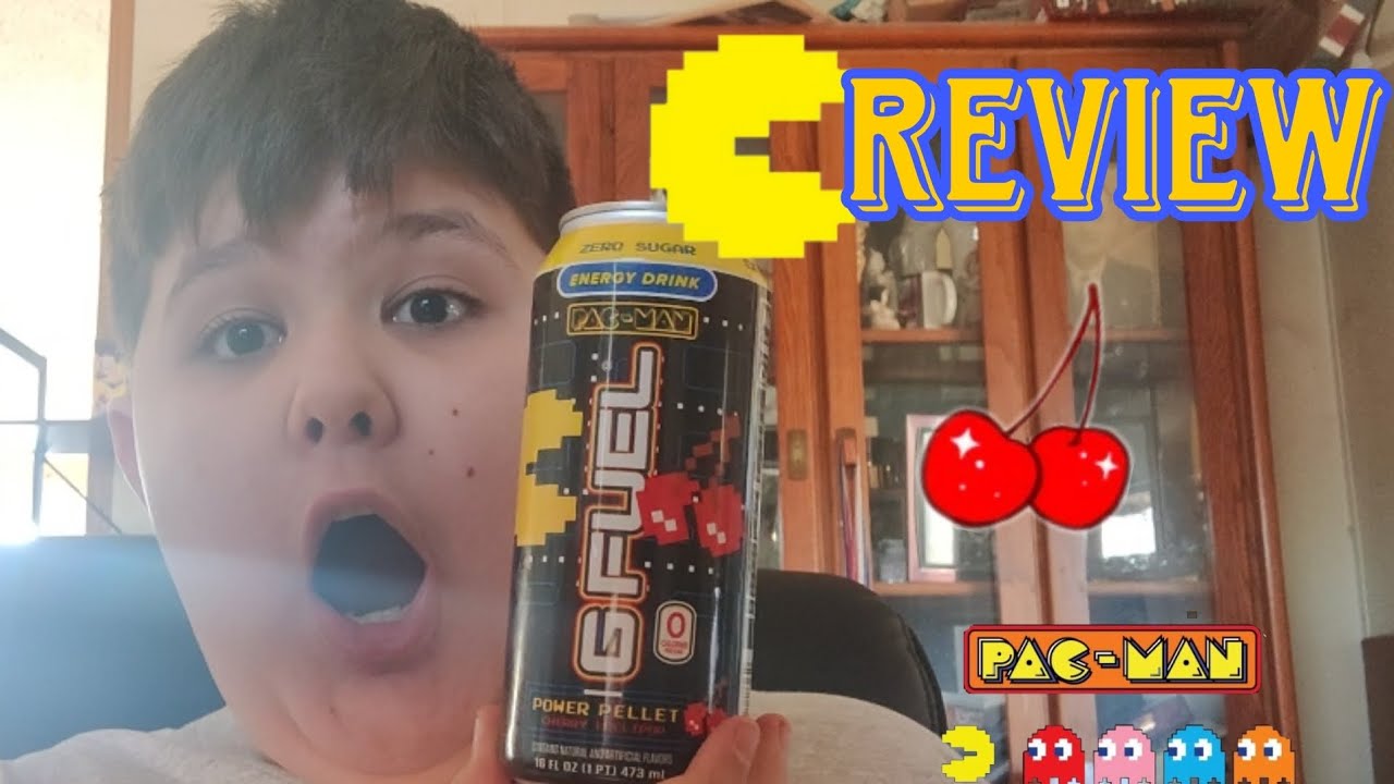 GFUEL POWER PELLET PAC MAN INSPIRED FLAVOR TASTE TEST AND REVIEW 🍒 ...
