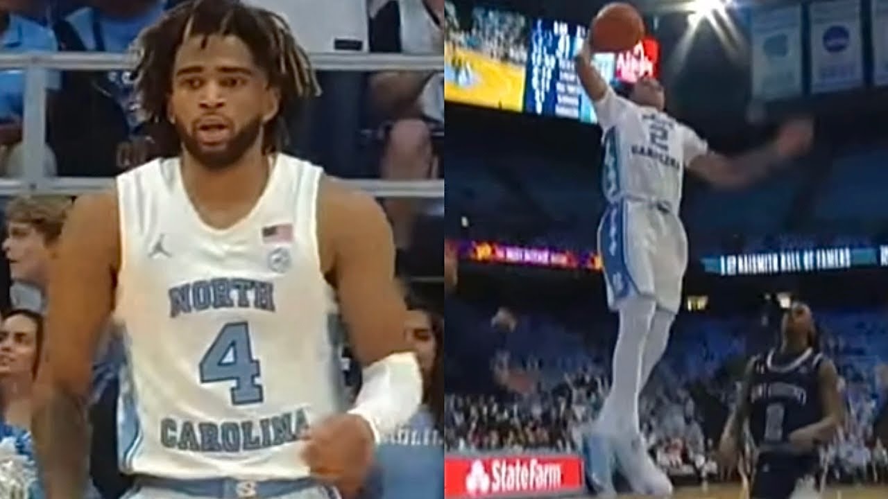 Elliot Cadeau (7 PTS & 4 AST) & RJ Davis (22 PTS & 5 THREES) SHINE in ...