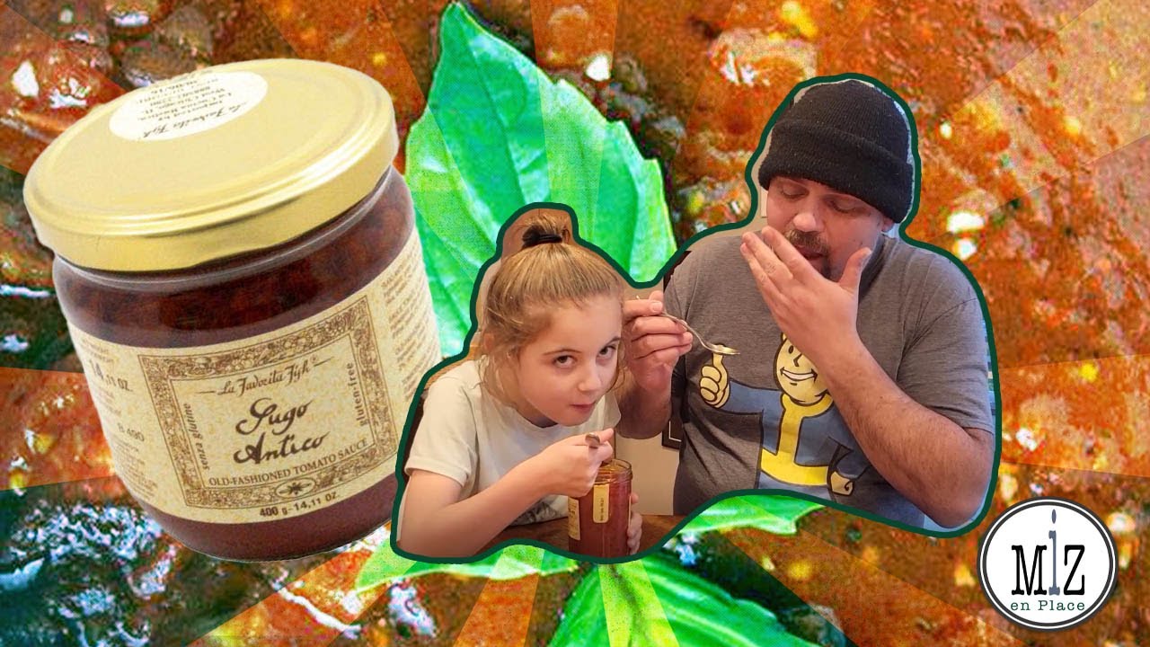 Tasting LA FAVORITA Sugo Antico Pasta Sauce & Making a Pizza | Miz En ...