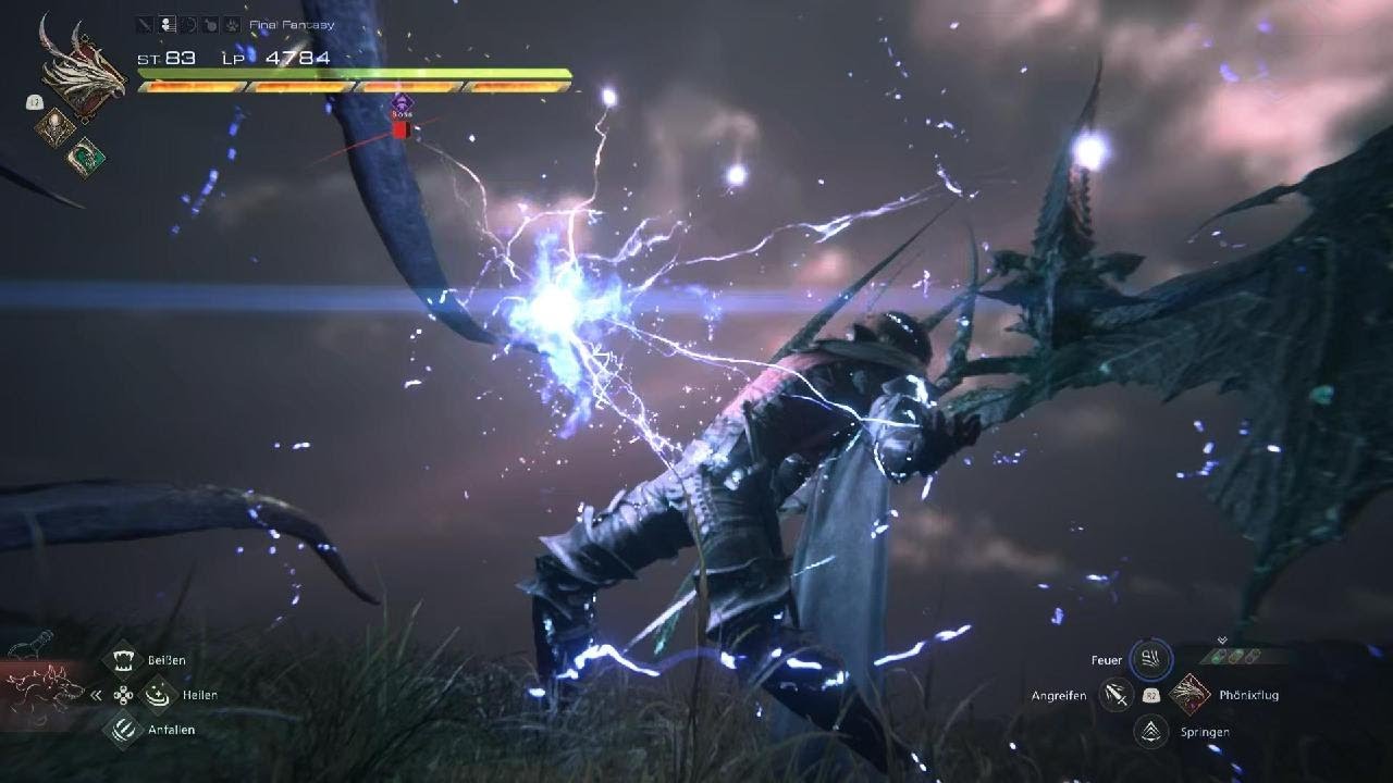 FINAL FANTASY 16 Behemoth FF Mode - YouTube