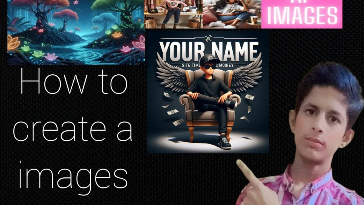 How to Create Your Own Creations from Bing Image Creator - YouTube