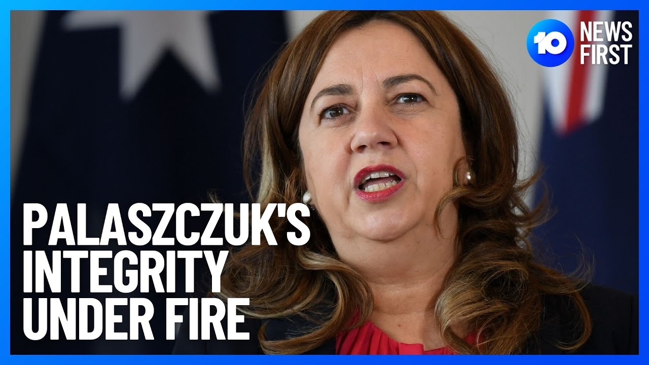 Palaszczuk's Integrity Under Fire Again | 10 News First - YouTube