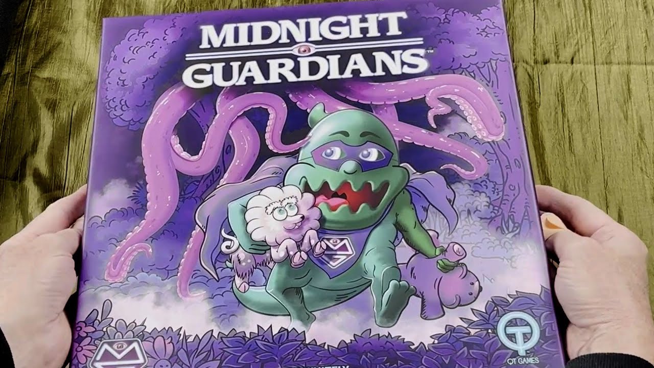 Midnight Guardians Board Game Unboxing and comments - YouTube