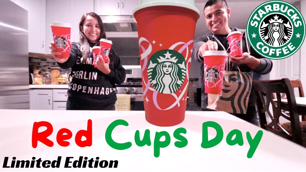 Starbucks Reusable Red Cups Day 2021 LIMITED EDITION Holiday Drinks ...
