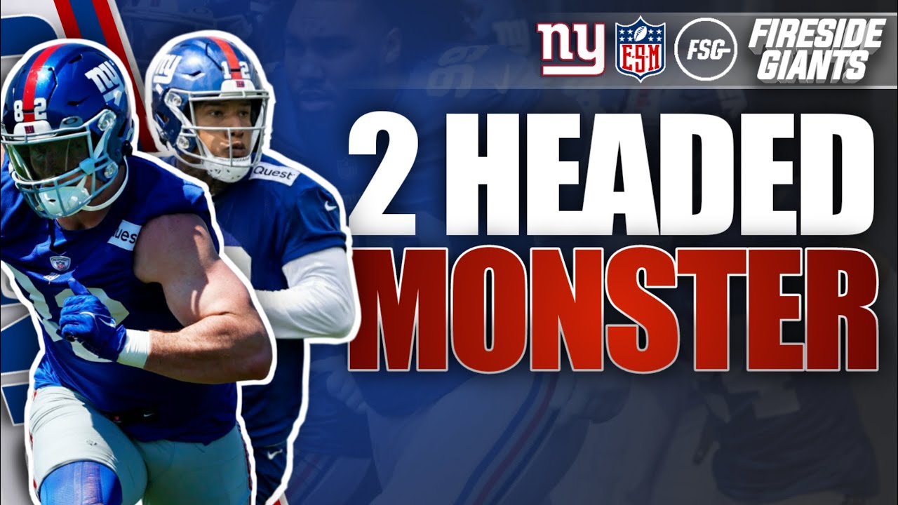 The Giants are building a two-headed tight end monster on offense - YouTube