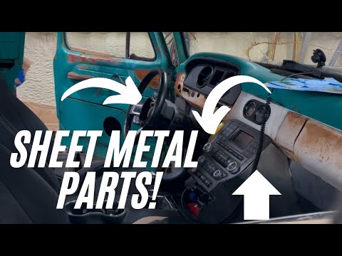 Making Parts Out Of Sheet Metal - Ep.11 | F100 Body Swap 2016 Mustang ...