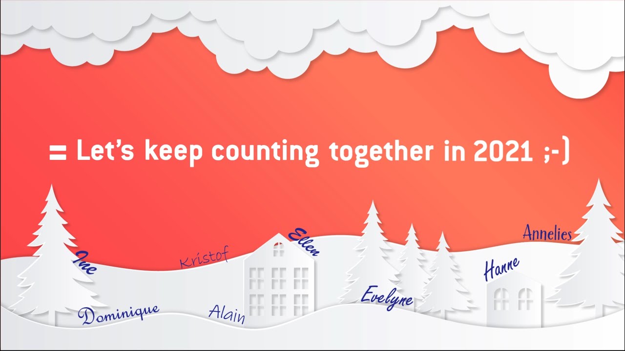 Let's keep counting together in 2021? ;-) - YouTube
