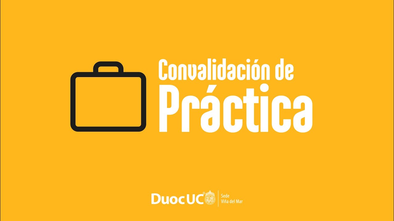 ¿Necesitas convalidar tu práctica? - YouTube