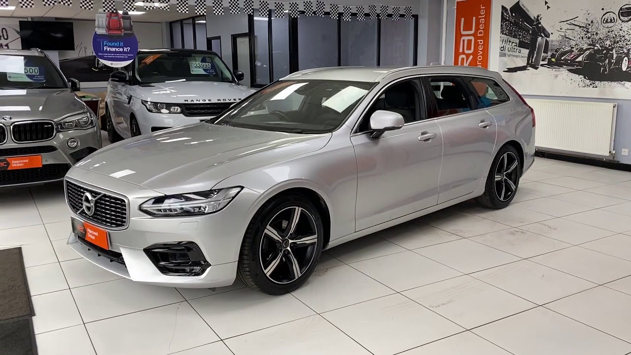 2018 Volvo V90 R Design D4 Auto Nav With Winter Pack - YouTube