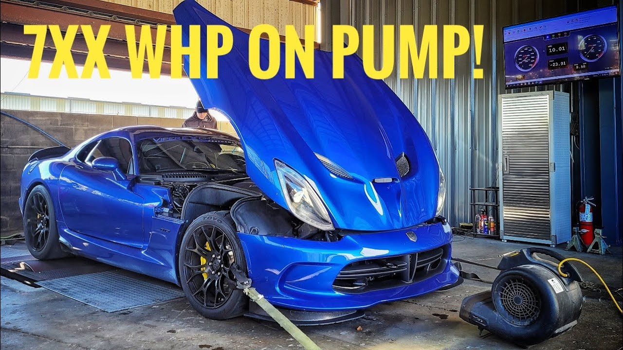 9.0L Stroker Viper can't stop spinning on Dyno!! - YouTube