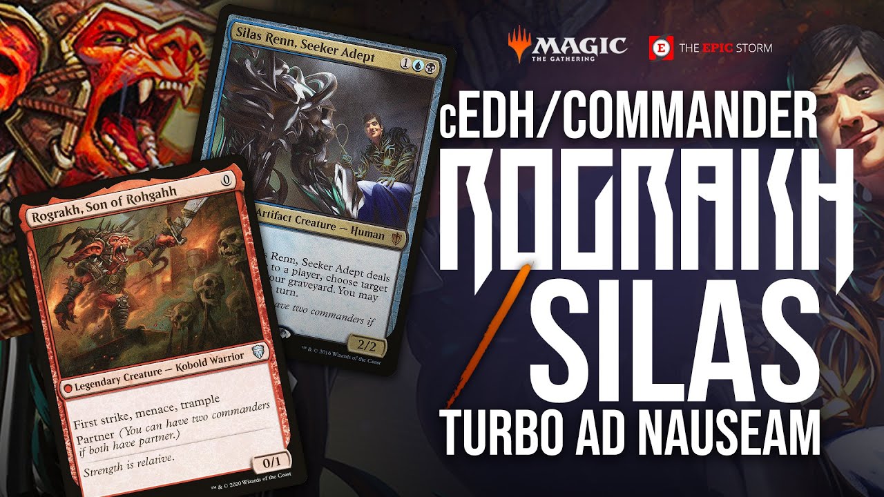 🔴 cEDH 🔴 Rograkh/Silas Turbo Ad Nauseam Gameplay + Commentary — MTGO ...