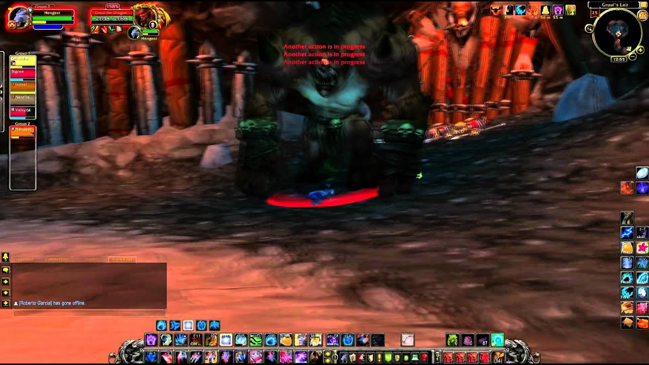 World of Warcraft - Gruul's Lair with Hengest & Big C - YouTube