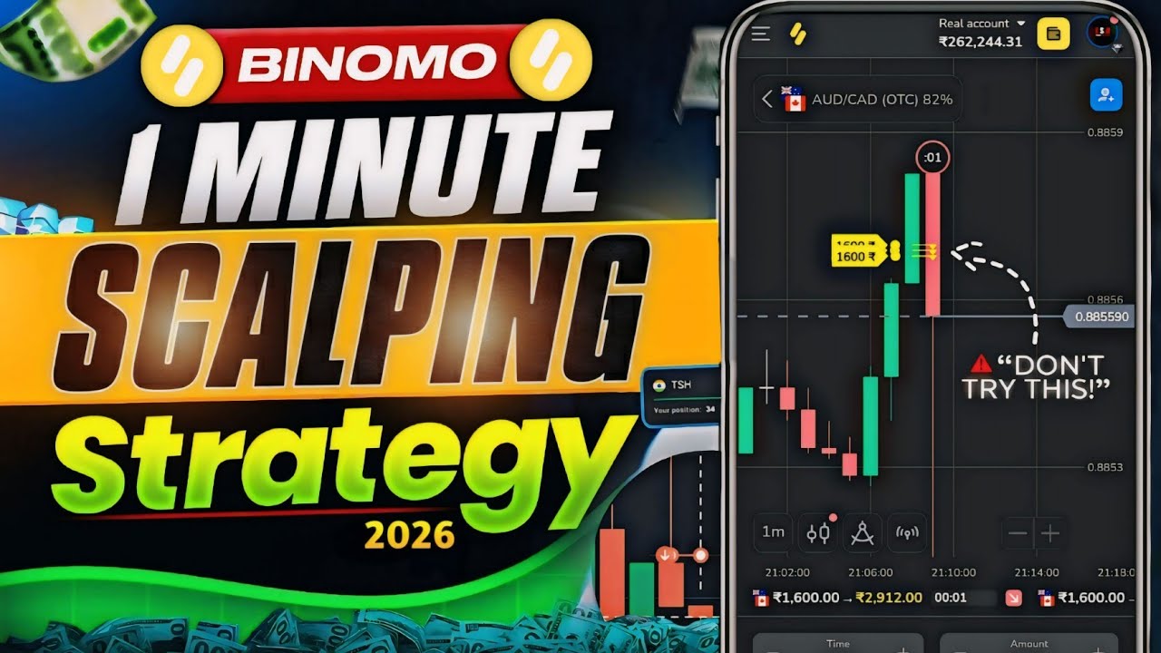 Binomo 1 Min Best Scalping Strategy 2026 🔥 | Binomo Trading Strategy ...